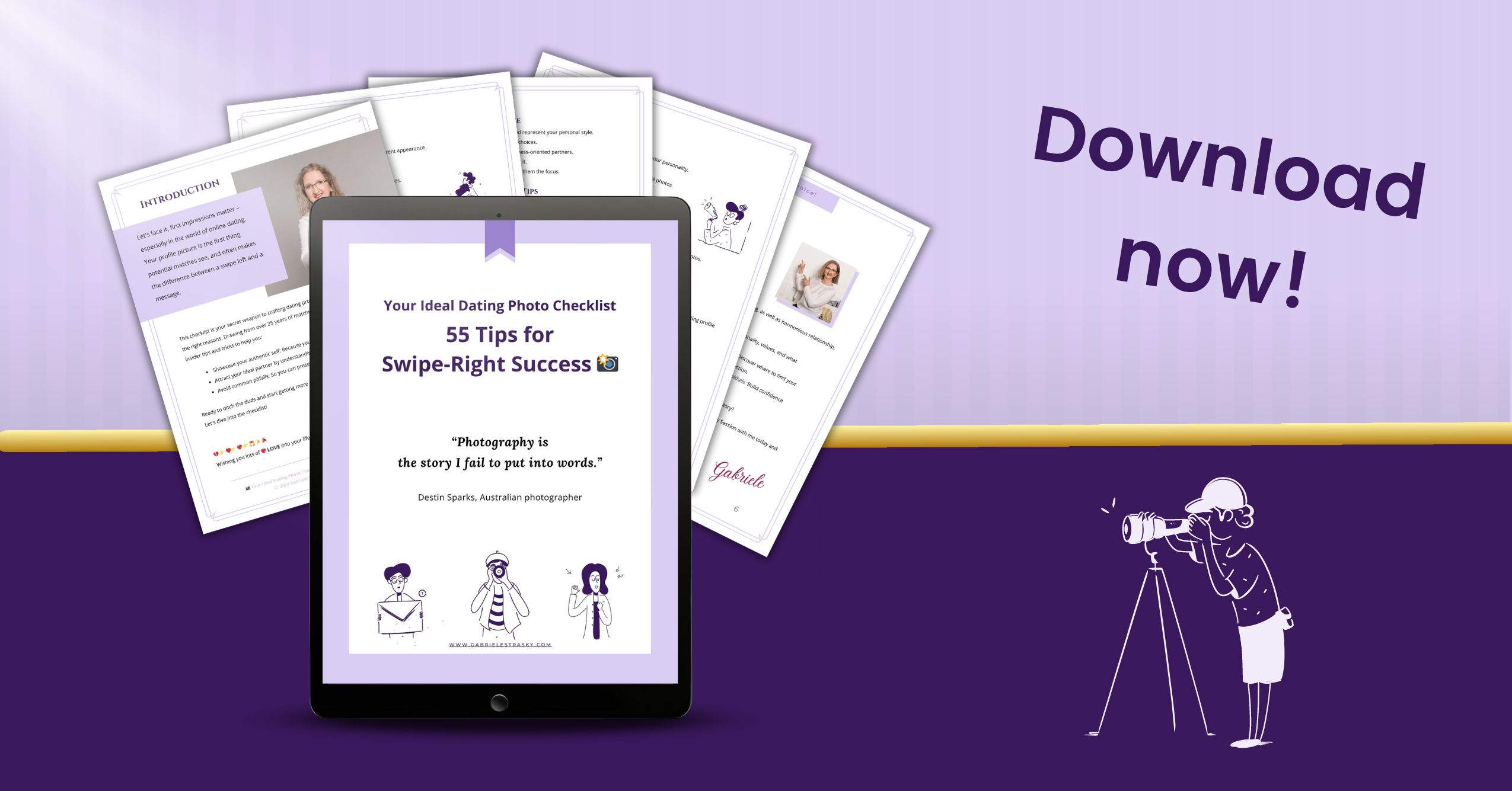 Your Ideal Dating Photo Checklist - Gabriele Strasky